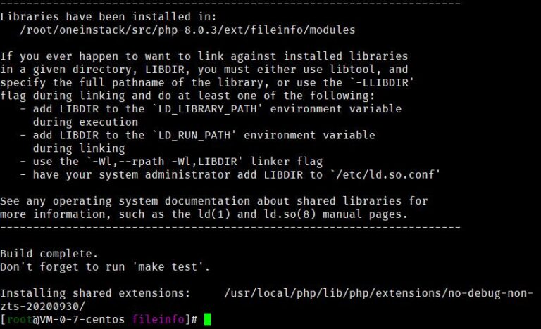 PHP8.0.X安装fileinfo扩展方法-似水流年